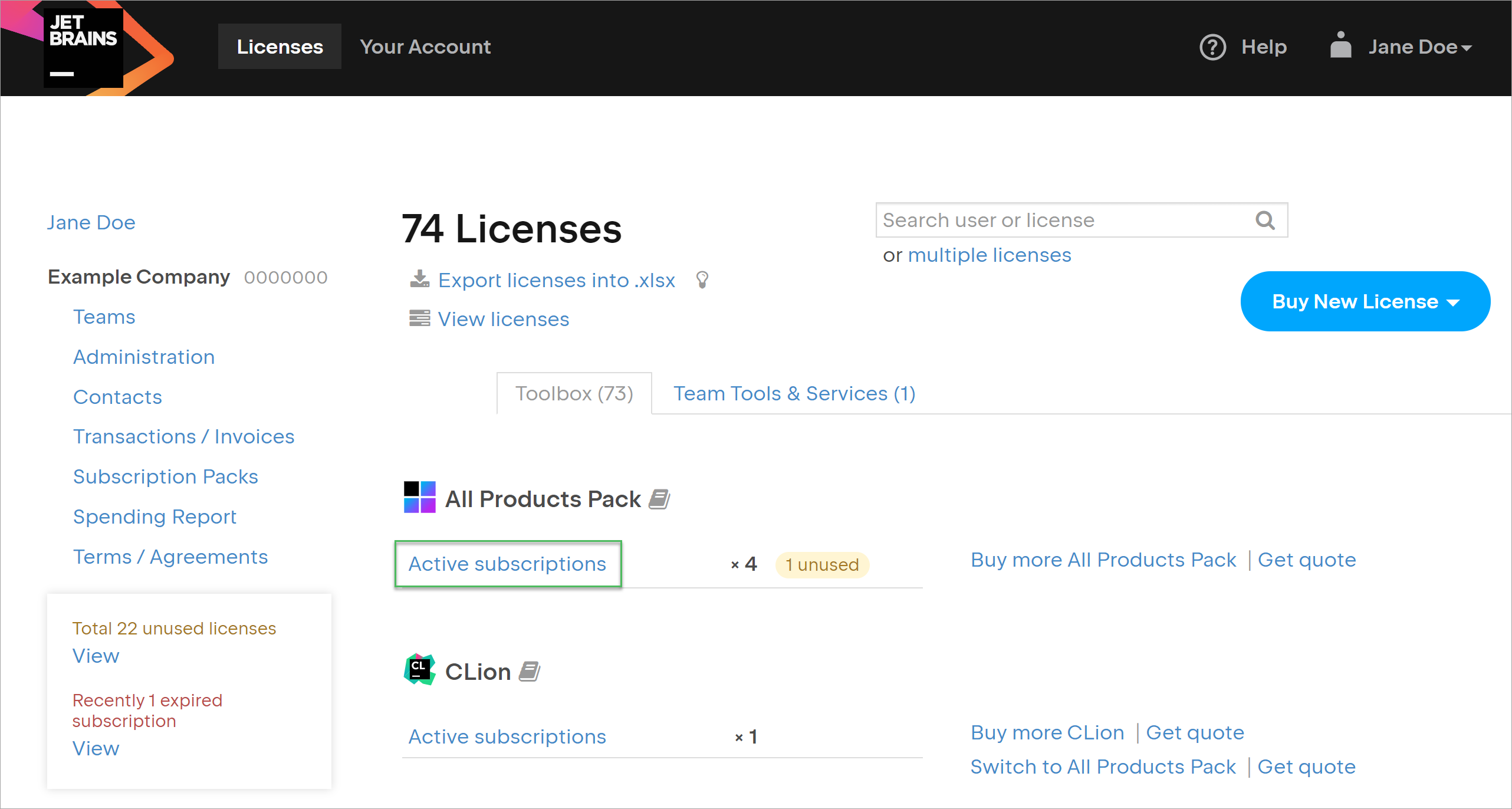 Assigning commercial licenses to users manually – Licensing and ...
